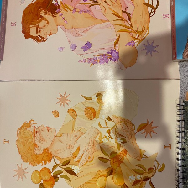 Theo & Kit - Portraits Inspired by the Pairing by Casey Mcquiston ...