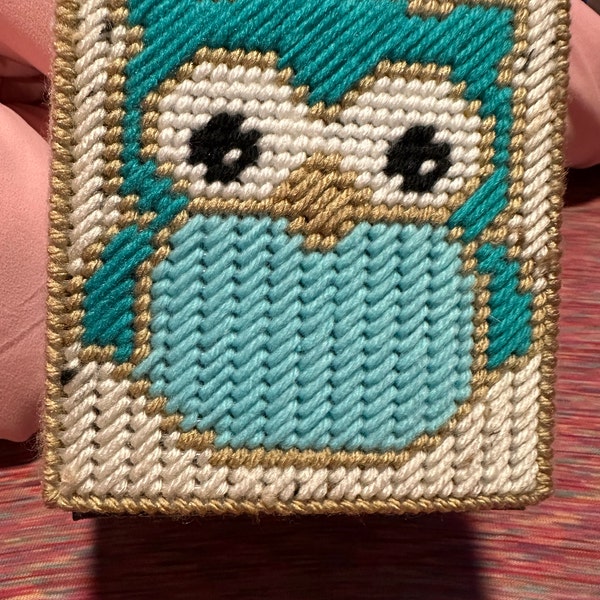 Owl Tissue Box Cover - Etsy