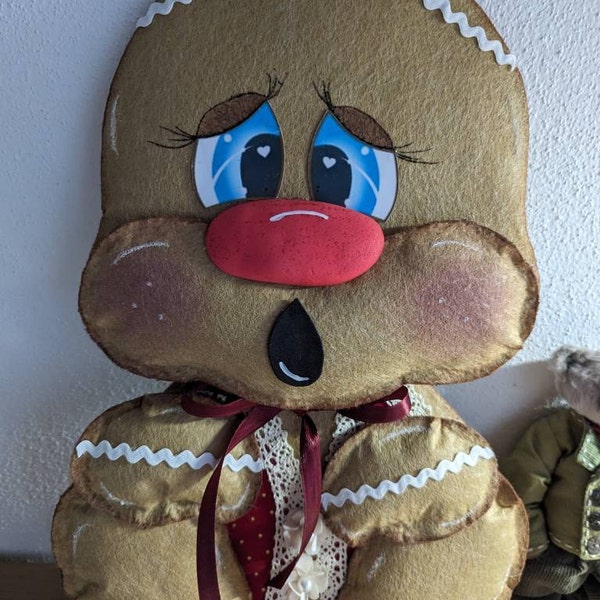 No Sew Mrs. Claus Head Digital Pattern, Grandma Head DIY Pattern ...