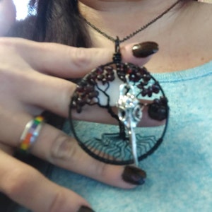 Loki Tree of Life Pendant - Etsy