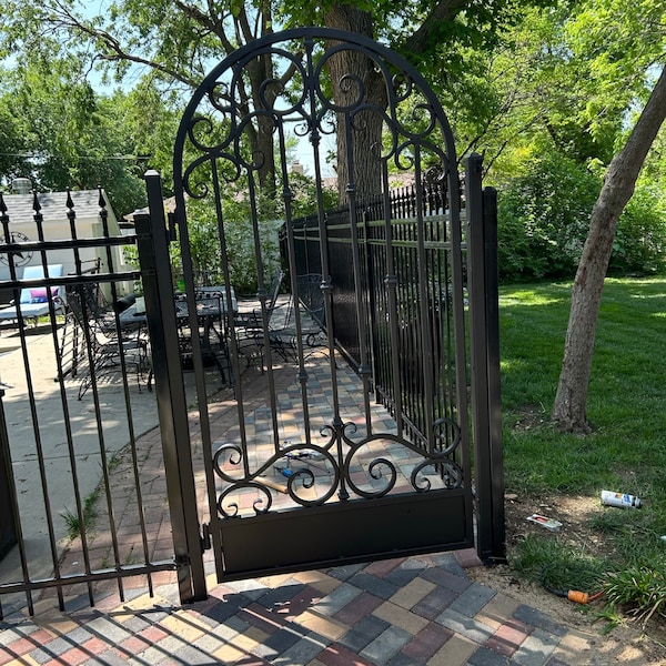 Modern Metal Gate Horizontal Lines - Etsy