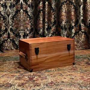 Cedar Wood Box Keepsake Box Wooden Chest - Etsy