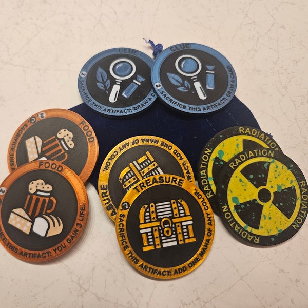Inkling Creature Tokens (x2/x6/x10) - Multicolor 3D Printed Plastic ...