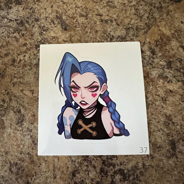 Arcane Stickers, Heimerdinger Fanart for PC Laptop, Yordle Gaming Gift ...