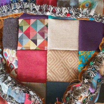 Wool Fabric Offcuts Remnants Ideal for Patchwork Quilting or Crafts ...