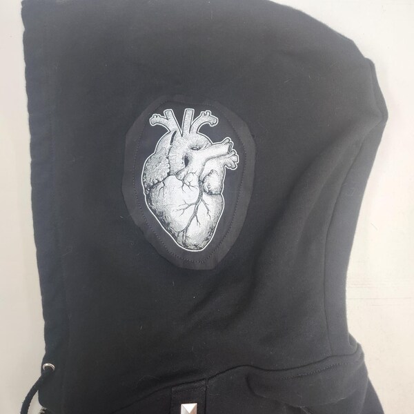 Skeleton Back Patch Black Metal Back Patch, Goth Backpatch, Death ...