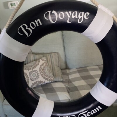 Custom Life Ring Nautical Decor Custom Life Ring Gift for Sailor ...