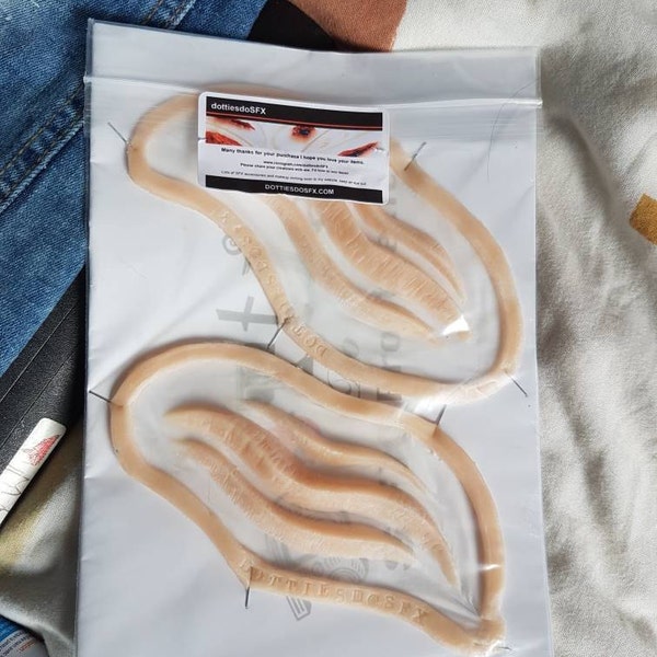 Pack of 2 Unpainted Silicone Prosthetic Gills / Mermaid / Fish - Etsy