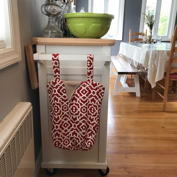 Kitchen Wet Bag, Kitchen Rag Bag, Perfect for Holding Dirty Fabric ...
