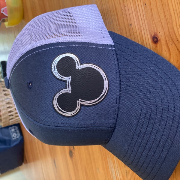 Adult Disney Mickey Mouse Outline Trucker Hat, Mens Disneyland Trucker ...