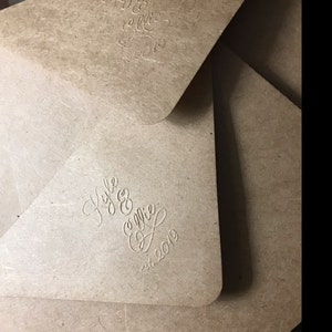 Napkin Embosser, Personalized Napkin Embosser, Long Reach Embossing ...