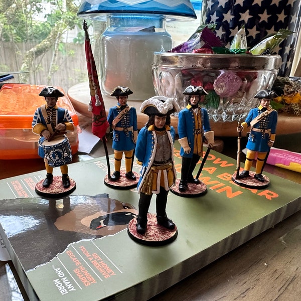 Tin Soldier 54 Mm Model Set of Tin Soldiers Great Britain 1812 ...
