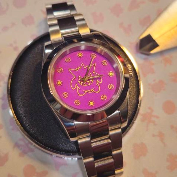 Custom-made 3D Laser Engraved Watch Dial | KRAKEN - Order for Any ...