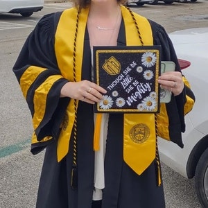 Grad Cap Topper Mean Girls Quote , Graduation Cap Decorations by Tassel ...