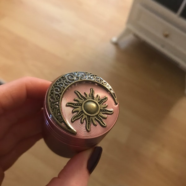 Pink Moon Case Stash Box Cigarette Case Joint Holderjoint Stash Tobacco ...