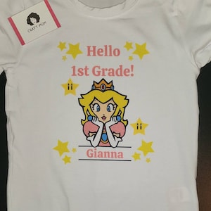 Princess Peach Monogram Frame Svg and Font - Etsy