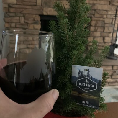 Maine Starry Night Sticker Lake Sticker Loon Sticker - Etsy