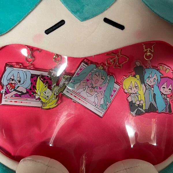 Vocaloid Charms! [hatsune Miku, Triple Baka, Kagamine Rin, Calne Ca] - Etsy