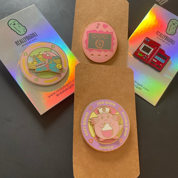 Porygon Pokemon Battle Spinning Hard Enamel Pin - Etsy