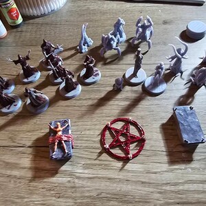 28-32mm Scale, Monk-copyist, Dnd, Dungeons and Dragons, Medieval ...