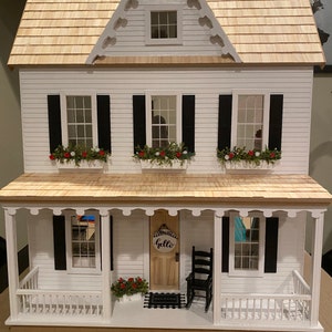 Miniature Doll/dollhouse Terrace/porch 2 1/4 Long | Etsy