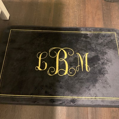 Personalized Bath Mat, Custom Photo Bath Mat, Text Bath Mat, Bathroom ...