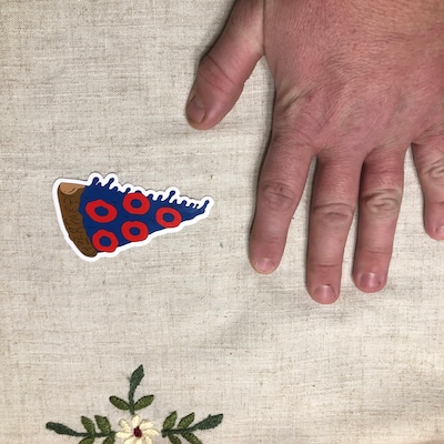 Phish Donut Pizza Sticker - Etsy