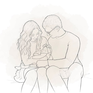 Couple Line Art Print, One Line Art, One Line Drawing, Couple Drawing ...