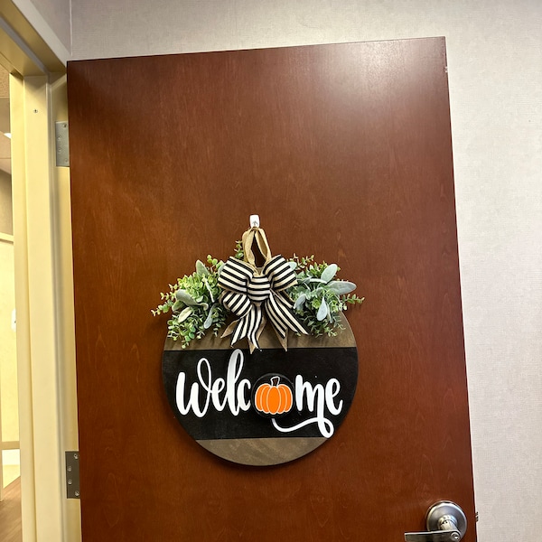 Front Door Decor Interchangeable Sign Interchangeable Holidays ...