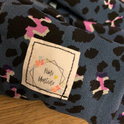 Custom White Fabric Clothing Labels Product Tags Handmade Items ...