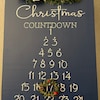 Christmas Countdown Sign, Days Until Christmas - Etsy