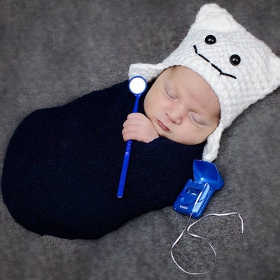 Baby Tooth Hat Dentist Baby Gift Sweet Tooth Hat Gift for - Etsy