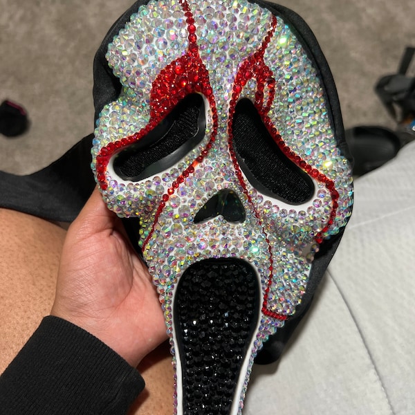 Rainbow White Sickick DJ Mask - Etsy