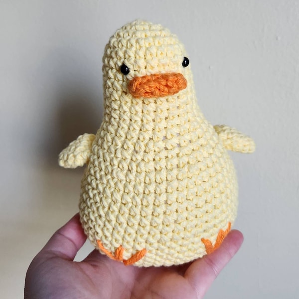 Pear Duck Plush Amigurumi Crochet Pattern (PATTERN ONLY) - Etsy