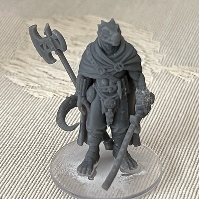 Fallen Angel / Demon / Necromancer Miniature for Dungeons & - Etsy