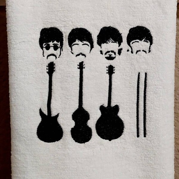 Beatles Band Embroidery Design Beatles Digital Design the Beatles ...