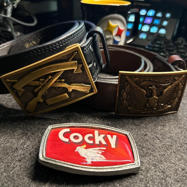 Official Bones TV Show Cocky Belt Buckle: Silver Plated - Etsy Canada