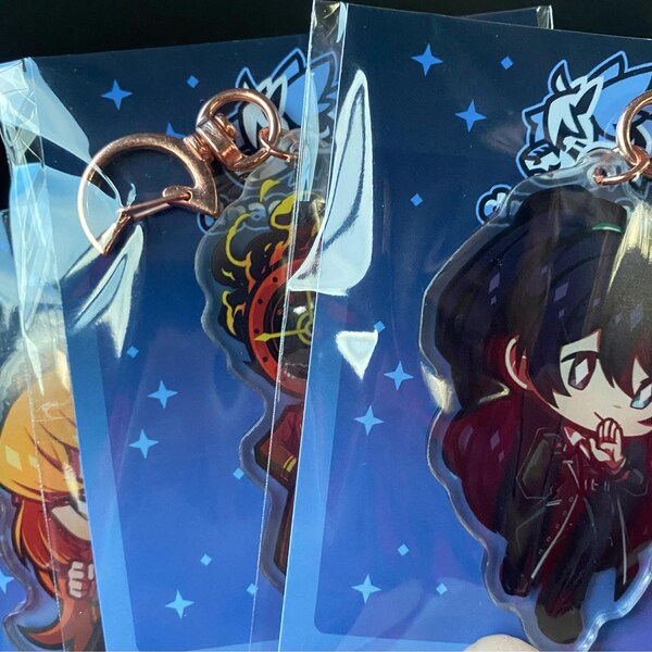 IN STOCK Library of Ruina Acrylic Charms Set 01 | Unofficial Fan Merch ...