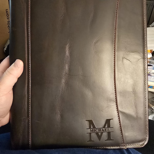 Engraved Portfolio, Fathers Day Gift, Gift for Him, Gift for Dad ...