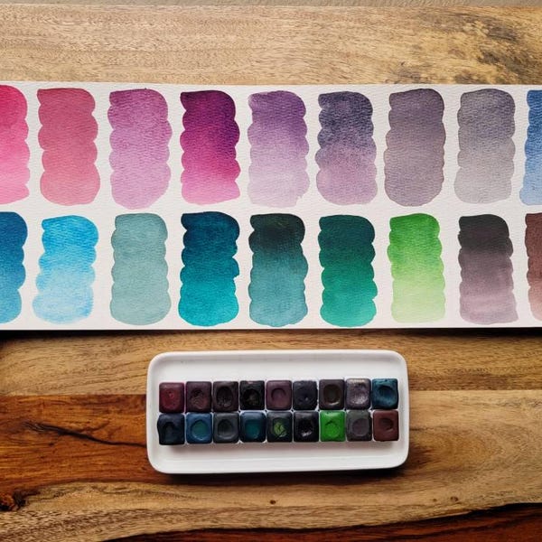 Valkyrie | Handcrafted Matte Watercolor - Etsy