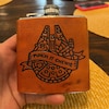 Magic the Gathering Flask, MTG Leather Handmade Flask, WUBRG Gift ...