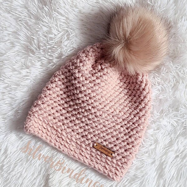 Azalea Beanie Crochet Pattern. Pattern Only, Digital Download. Beginner Friendly Hat Pattern. - Etsy