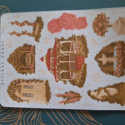 14 Pcs Sticker Sheet summer Dream 022 Bullet Journal Sticker, Scrapbook ...