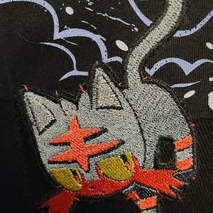 8 Bit Boo Shiny Metallic Embroidery Iron on Patch. Super - Etsy