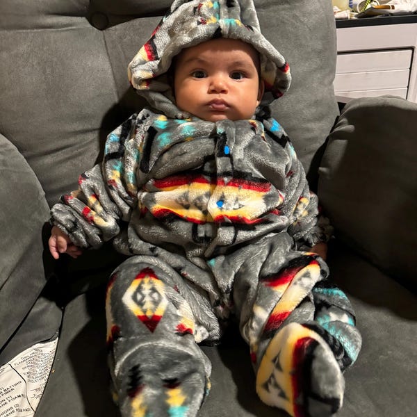 Native American Style Design Super Soft Plush Reversible Full Size ...