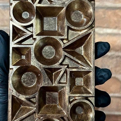 OCTAGON WITH HOLES Plastic Chocolate Bar Mold for Handmade - Etsy