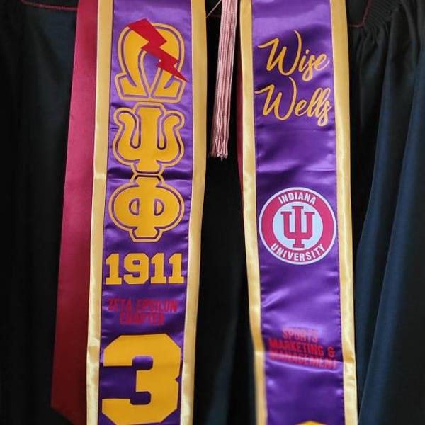 Alpha Phi Alpha Ice Stole - Etsy