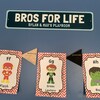 Bros for Life Sign, Custom Boy Brothers Name Bedroom Sign, Personalized ...