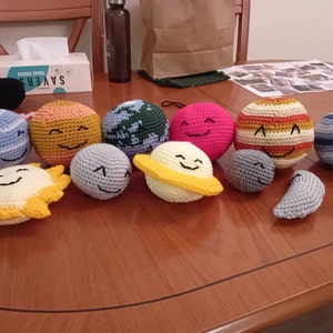 Earth Pattern, Crochet Earth Pdf, PDF Pattern, Space Theme Pattern ...