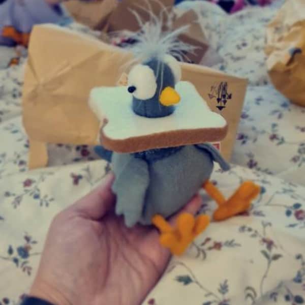 Inbread Pigeon (soft Sculpture) - Etsy
